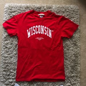 Off-White Shirts | Red Black Offwhite Tshirt Size Large In Mens | Poshmark